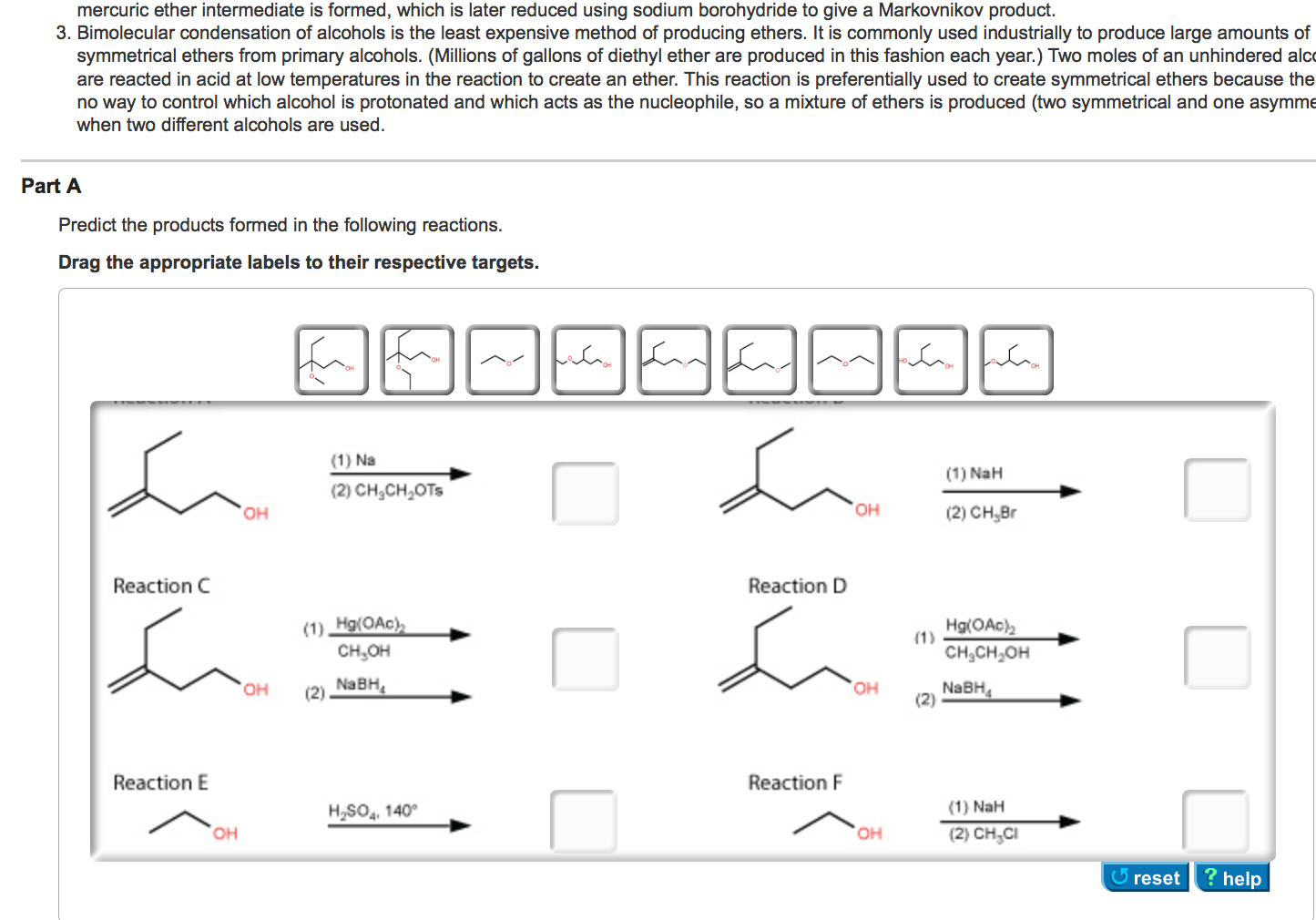 Solved Bimolecular condensation of alcohols is the least | Chegg.com