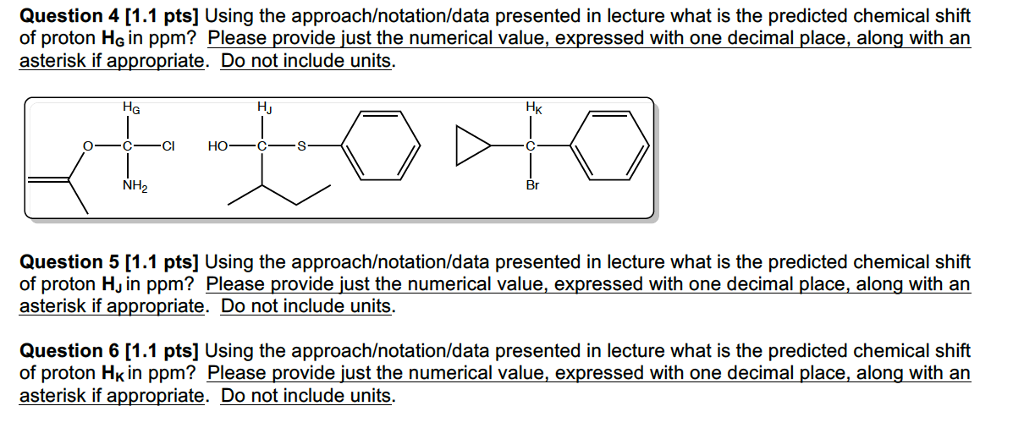 Solved Question 4 [1.1 pts] Using the approach/notation/data | Chegg.com
