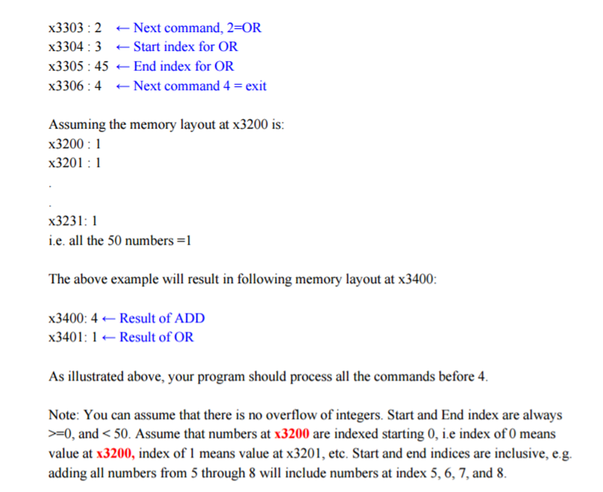 In this problem, you will write a LC3 program that | Chegg.com