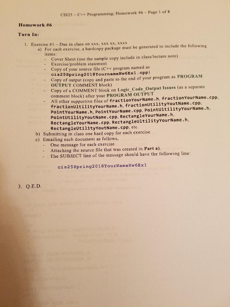 Cis25 C Programming Homework 6 Page 1 Of 8