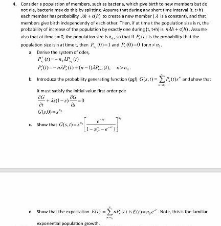 Solved 4. Consider a population of members, such as | Chegg.com