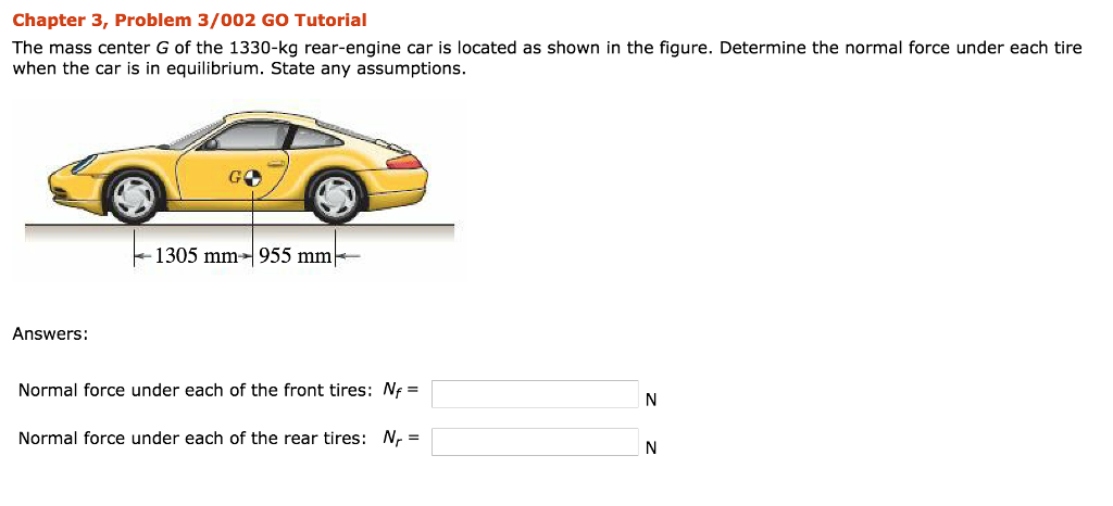 Solved: Chapter 3, Problem 3/002 GO Tutorial The Mass Cent... | Chegg.com Solved: Chapter 3, Problem 3/002 GO Tutorial The Mass Cent... | Chegg.com
