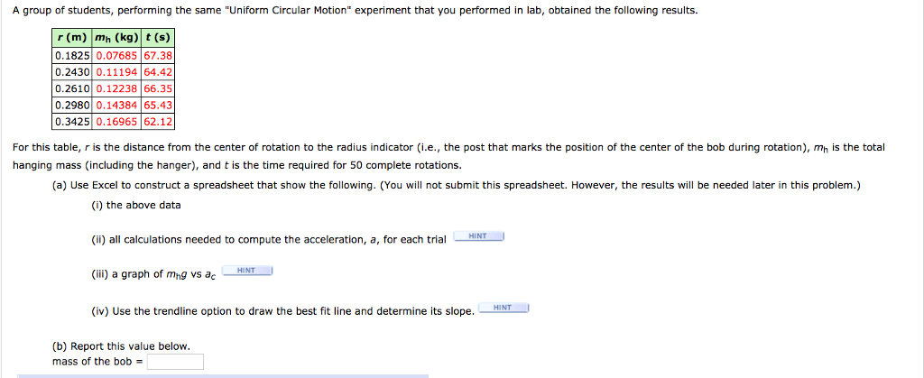 Solved A group of students, performing the same "Uniform | Chegg.com