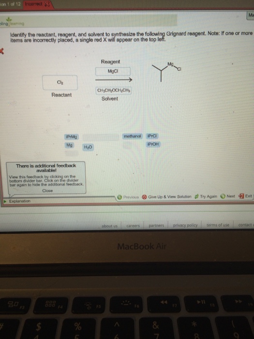 Solved Identify the reactant, reagent, and solvent to | Chegg.com