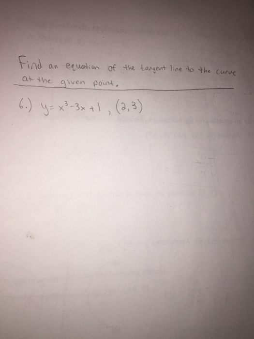 Solved Find an equation of the target line to the curve at | Chegg.com