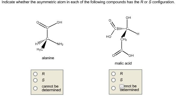Solved Identify the stereochemical configuration for all of | Chegg.com