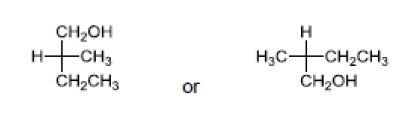 Solved CH2OH HCH3 CH2CH3 CH20H or | Chegg.com
