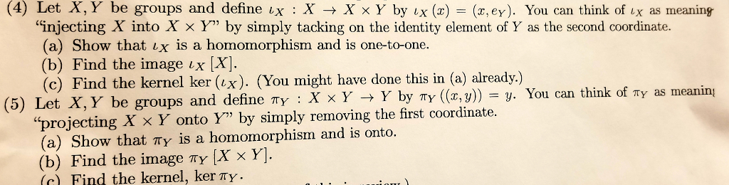 Solved AbstractAlgebra – Problem : | Chegg.com