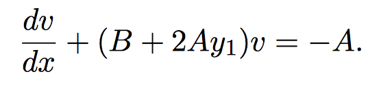 Solved The equation is called a Riccati equation. Suppose | Chegg.com