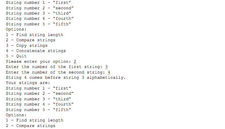 Project [8]: Command Line arguments, Dynamic Memory | Chegg.com