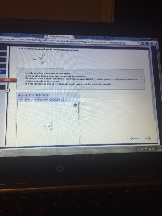 Solved Draw a second resonance form for the structure shown | Chegg.com Solved Draw a second resonance form for the structure shown | Chegg.com