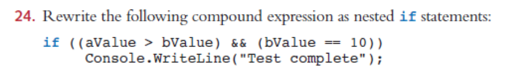Solved 24. Rewrite the following compound expression as | Chegg.com