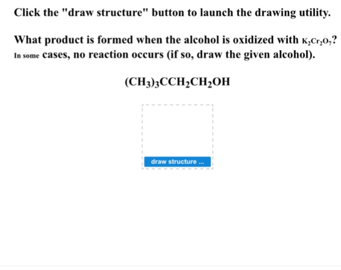 Solved Click the "draw structure" button to launch the | Chegg.com