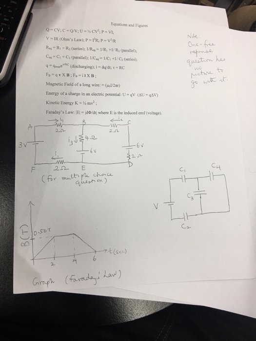 Solved In the figure V=9.0 V, C1=C2=30 uF, and C3 =C4=15 uF. | Chegg.com