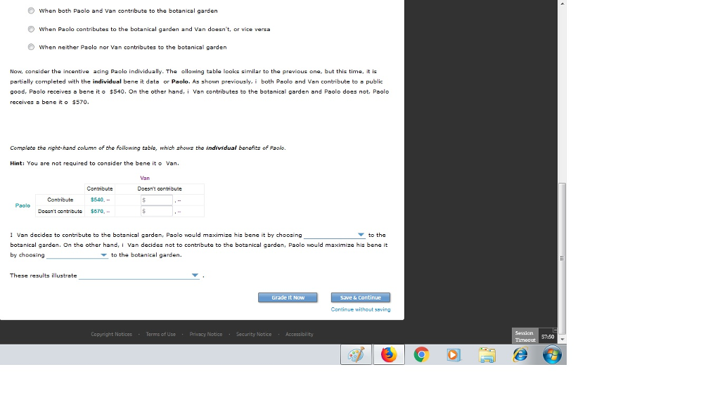 Solved 3. Voluntary contributions toward a public good Paolo | Chegg.com