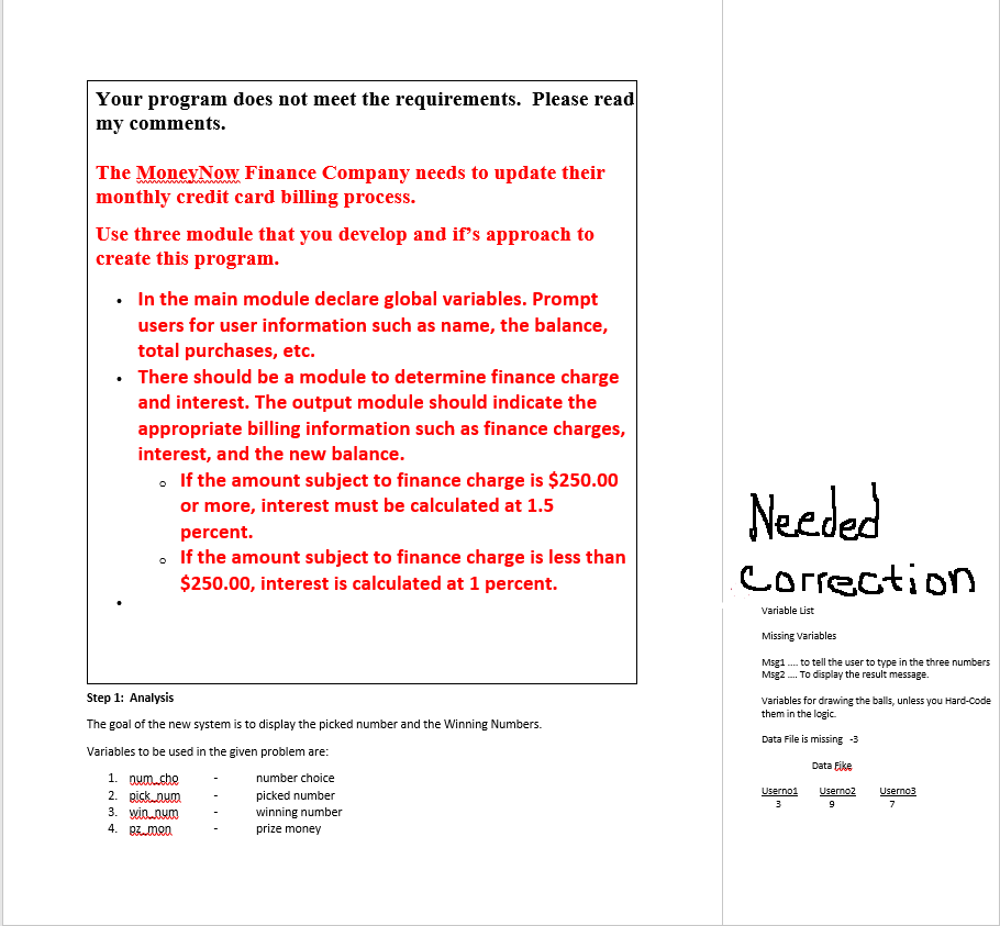 Solved Programming Logic and Design - Lotto This program | Chegg.com