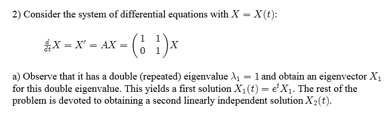 Solved Hey, this is a homework problem from my Differential | Chegg.com