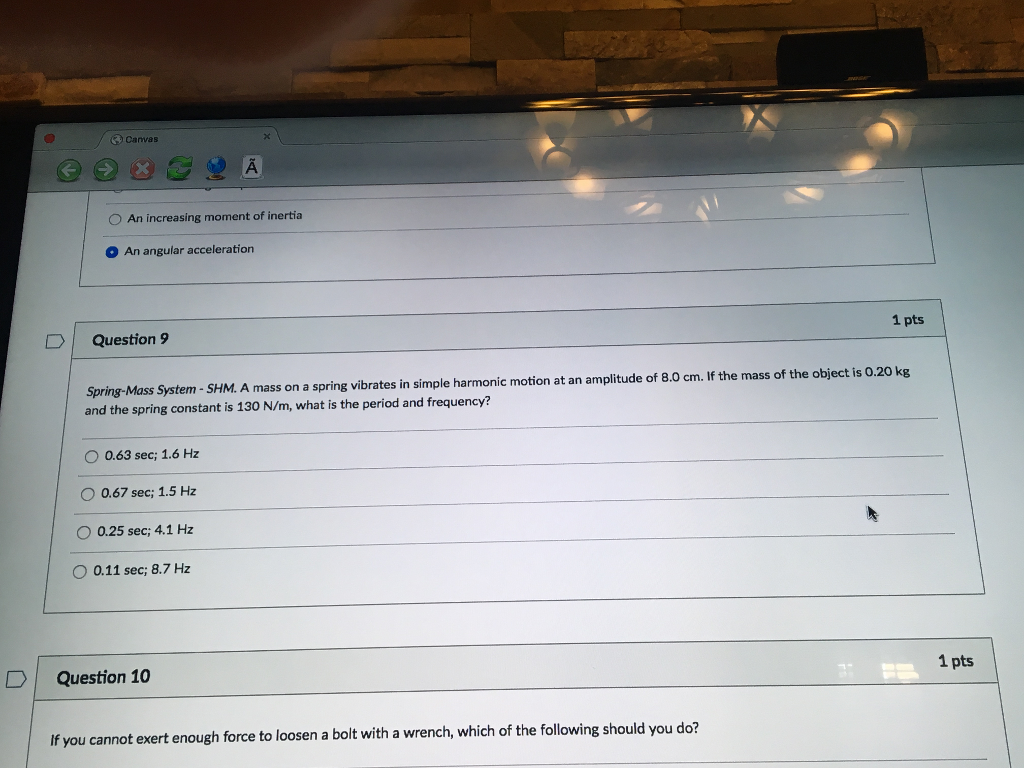 Solved Spring-Mass System - SHM. A mass on a spring | Chegg.com