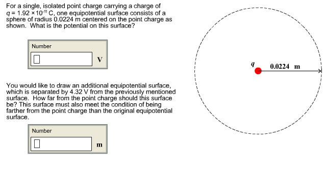 Solved For a single, isolated point charge carrying a charge | Chegg.com