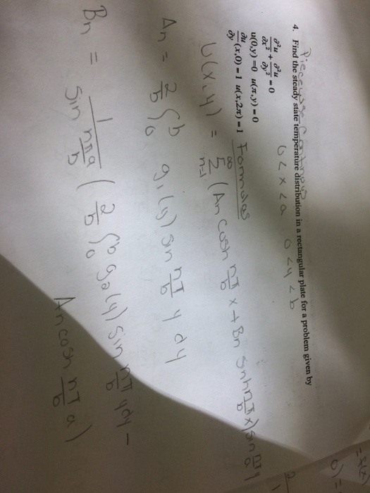 Solved Find the steady state temperature distribution in a | Chegg.com