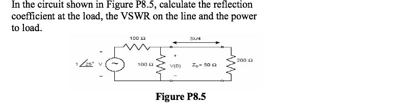Solved In the circuit shown in Figure P8.5, calculate the | Chegg.com
