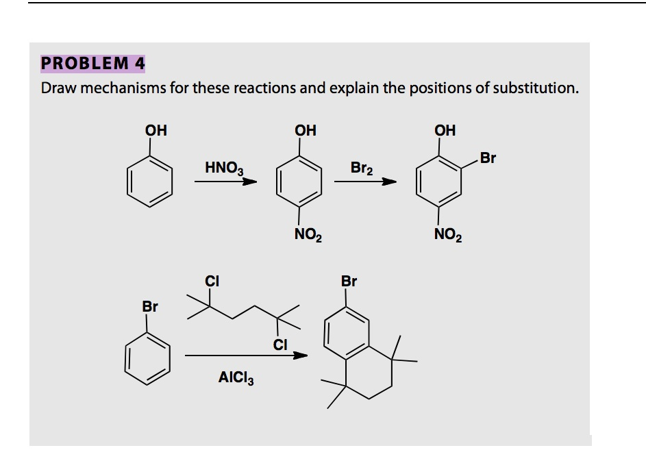 Solved Draw mechanisms for these reactions and explain the | Chegg.com