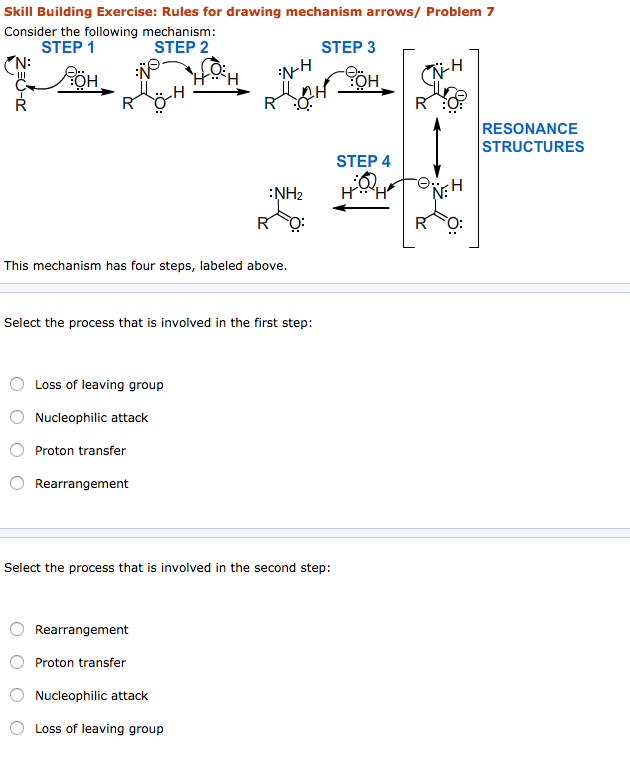 Solved Skill Building Exercise: Rules for drawing mechanism | Chegg.com