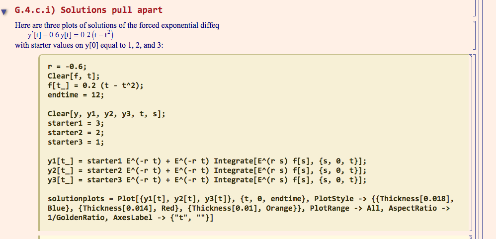 Solved Differential equation question: | Chegg.com