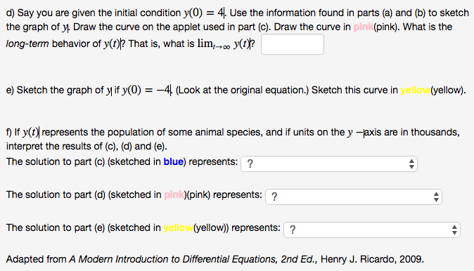 Solved (1 pt) Even before you learn techniques for solving | Chegg.com