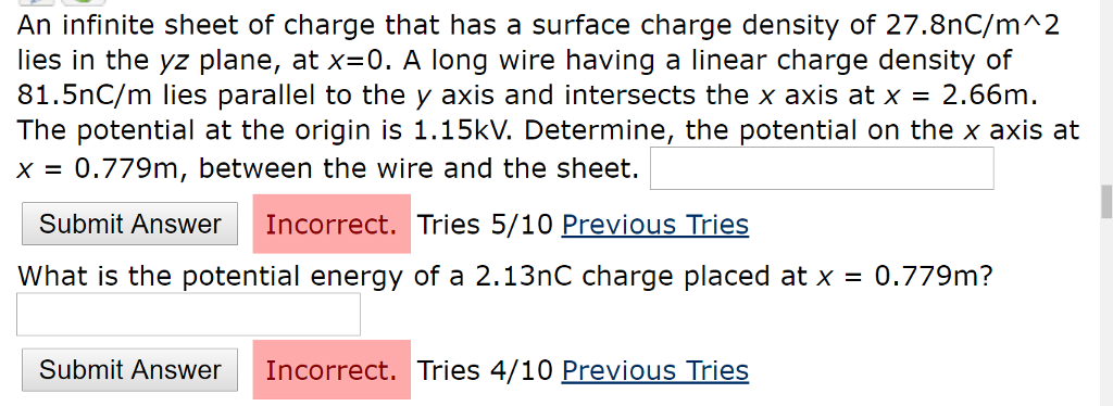 Solved An infinite sheet of charge that has a surface charge | Chegg.com