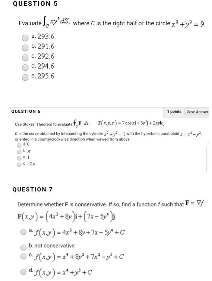Solved Evaluate integral_C xy^4 dS where C is the right half | Chegg.com