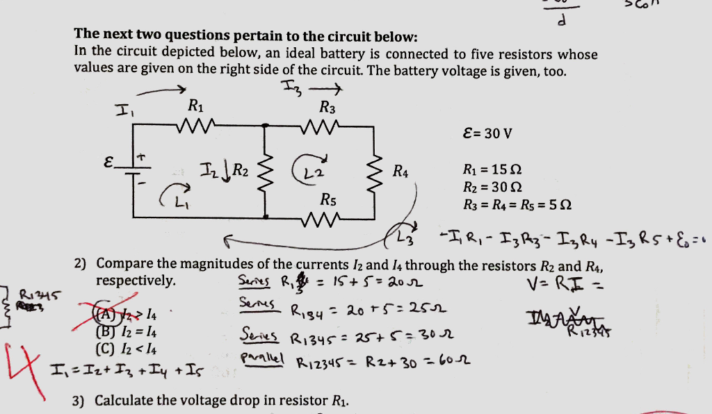 Solved In the circuit depicted below, an ideal battery is | Chegg.com