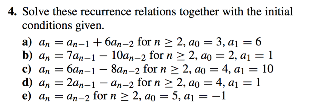 Solved For each subproblem, prove by induction that the | Chegg.com