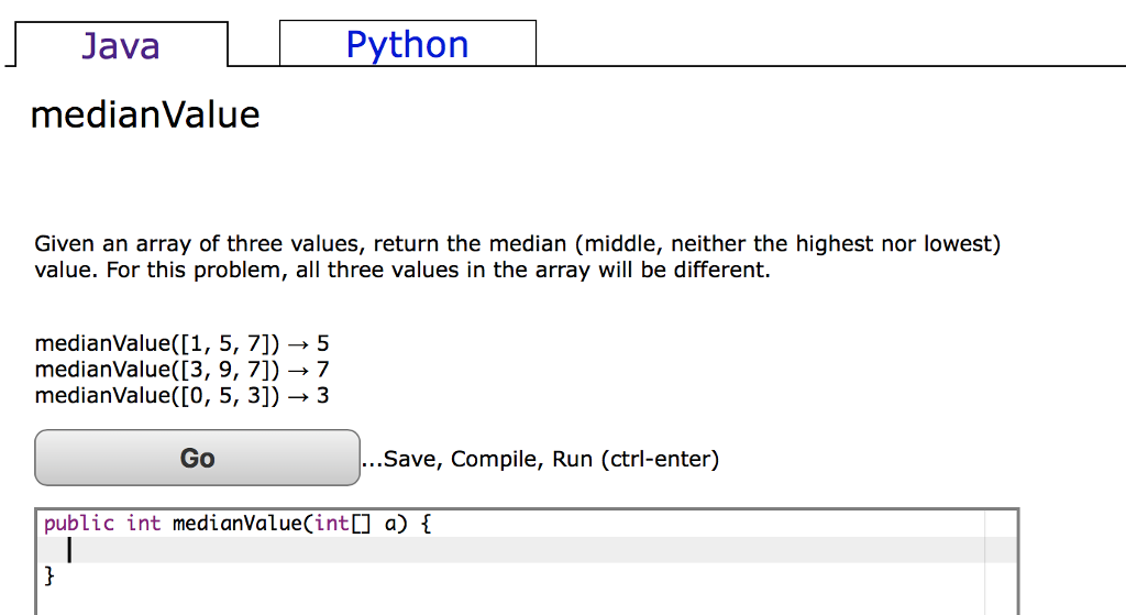 Solved Help Me With Java Coding Bat Activities