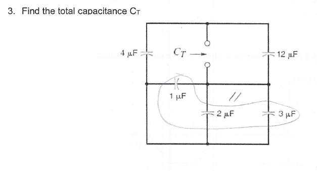 Solved find the total capacitance Ct | Chegg.com