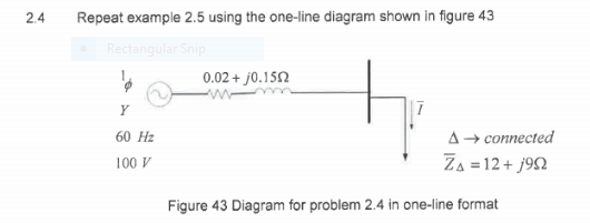 Solved The circuit shown in figure 34 is a Y generator and a | Chegg.com