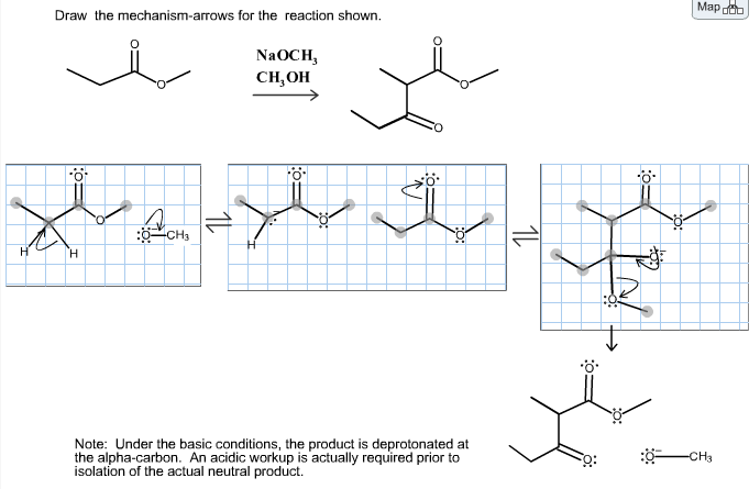 Solved Draw the mechanism-arrows for the reactions shown. | Chegg.com