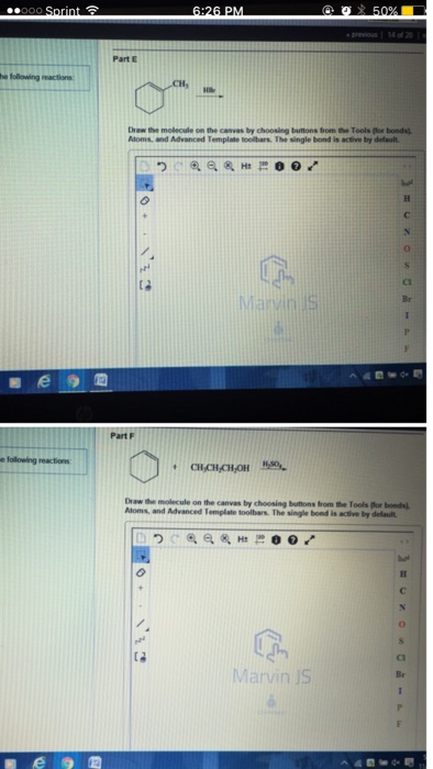 Solved Draw the molecule on the canvas by choosing buttons | Chegg.com