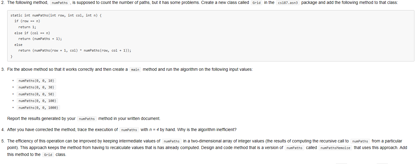 We want to count the number of possible paths to move | Chegg.com