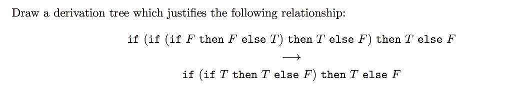 Solved Draw a derivation tree which justifies the following | Chegg.com