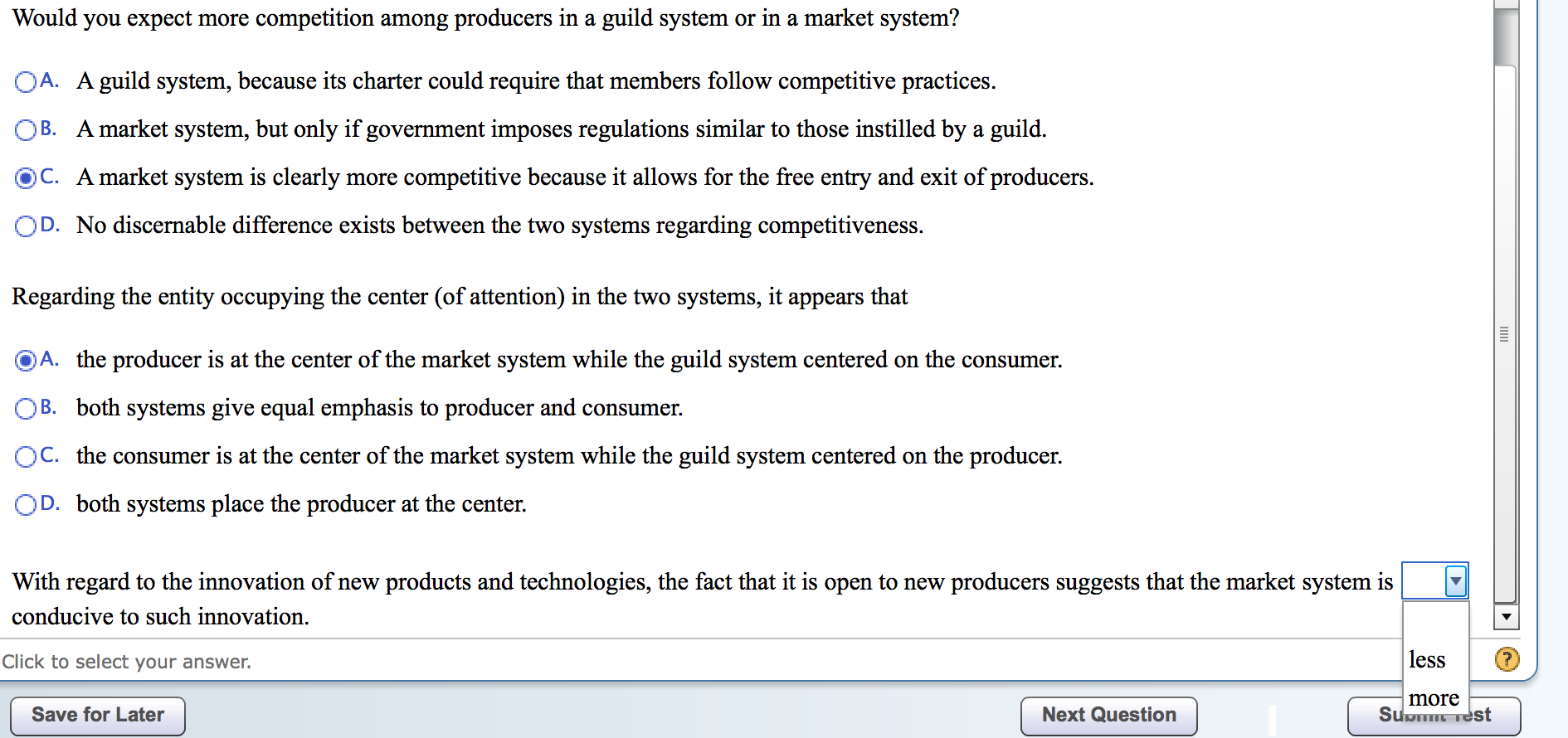 Solved Would you expect more competition among producers in | Chegg.com