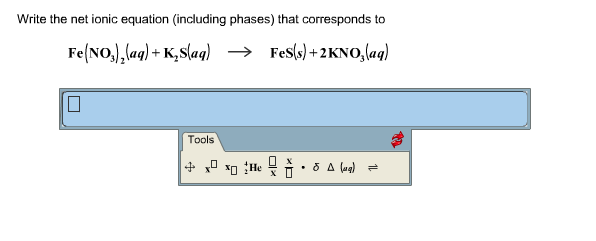 Solved Write the net ionic equation (including phases) that | Chegg.com