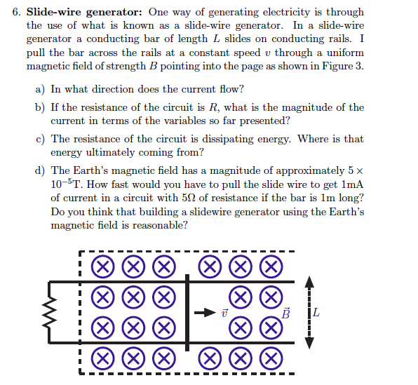 Solved One way of generating electricity is through the use | Chegg.com