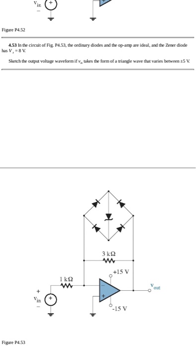 Solved 4.53 In the circuit of Fig. P4.53. the ordinary | Chegg.com