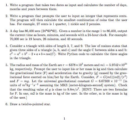 Solved 1. Write a program that takes two dates as input and | Chegg.com
