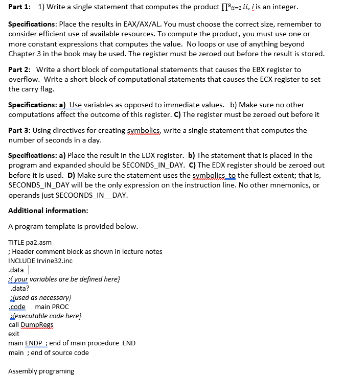 Solved Write A Single Statement That Computes The Product
