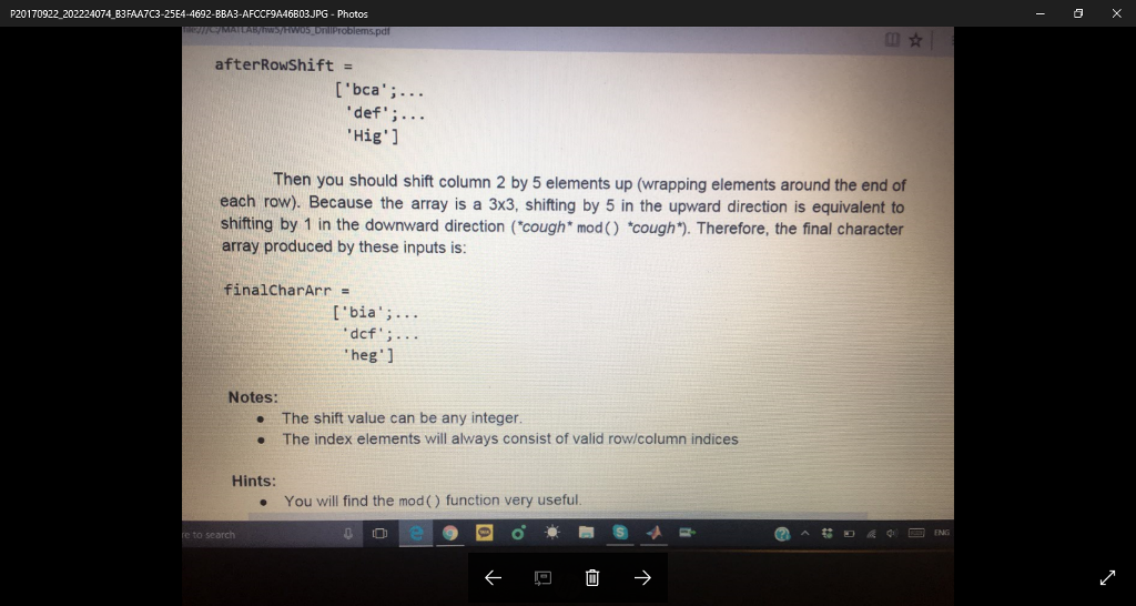this is for computer science (MATLAB ) class i | Chegg.com