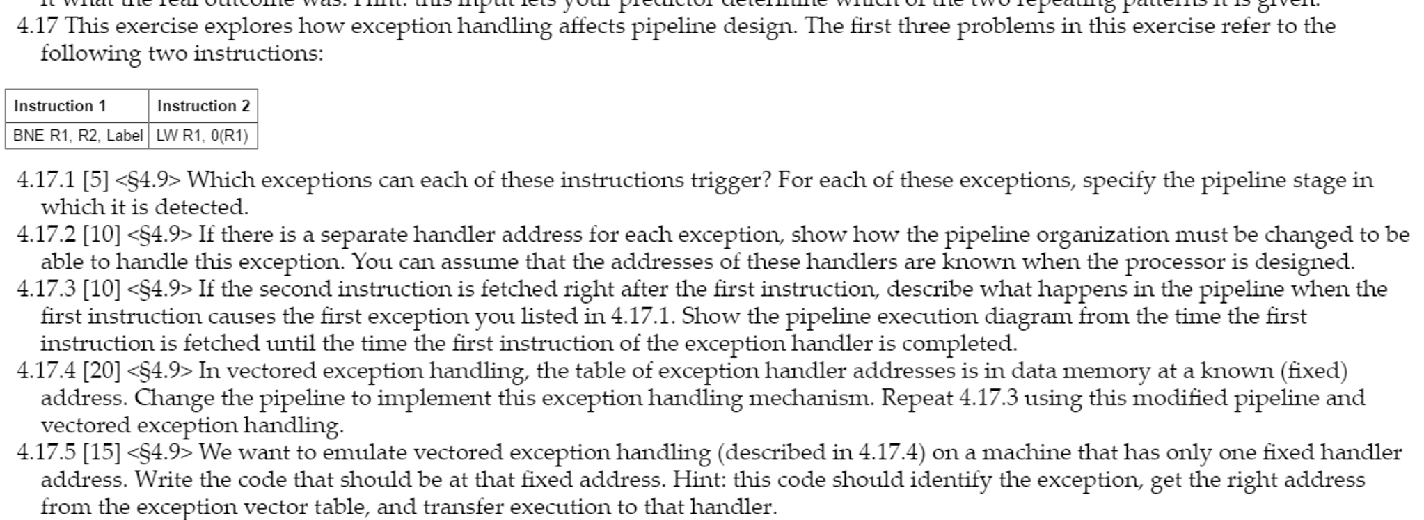 This exercise explores how exception handling affects | Chegg.com