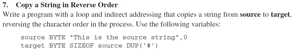 Solved Assembly code I need a screenshot of the output of | Chegg.com
