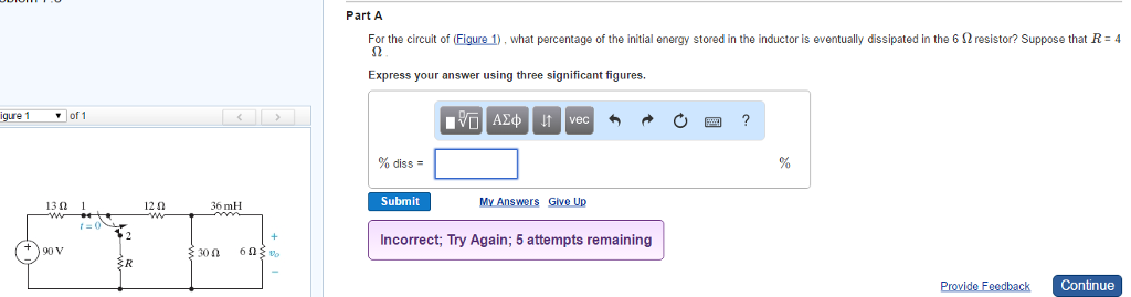 Solved For the circuit of (Figure 1) , what percentage of | Chegg.com